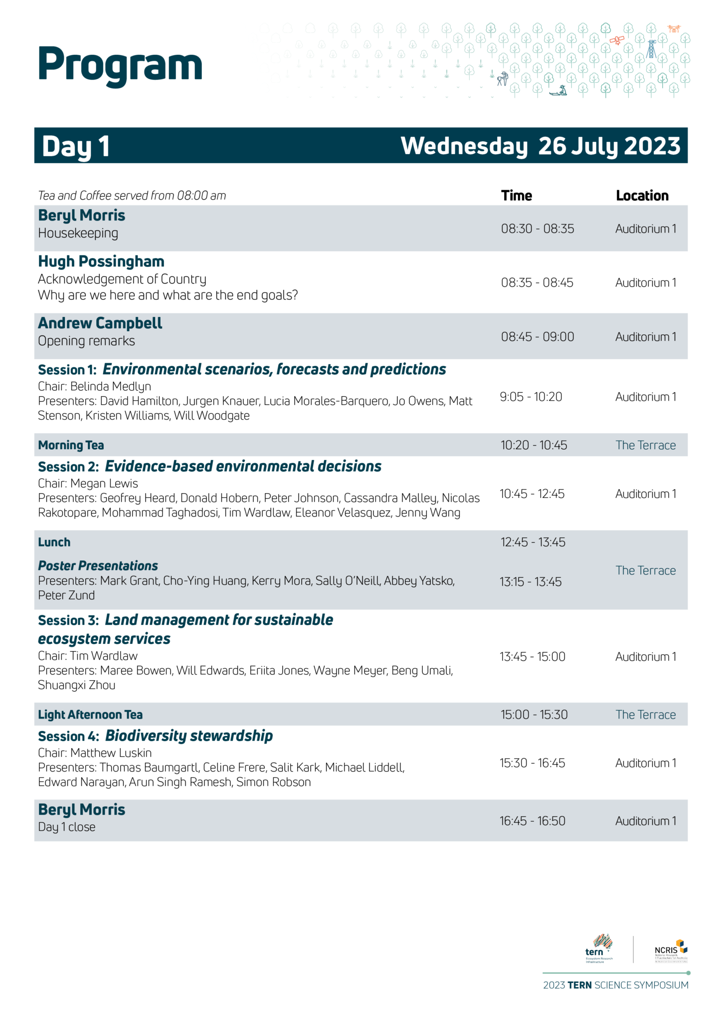 TERN Biennial Science Symposium 2023 | TERN